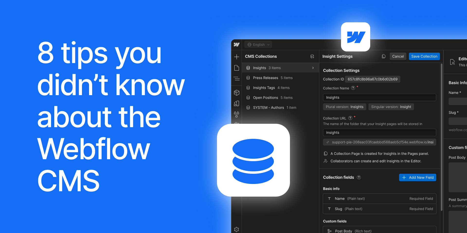 8 Tips You Didn't Know About the Webflow CMS | UNFINISHED, A Webflow Expert Agency